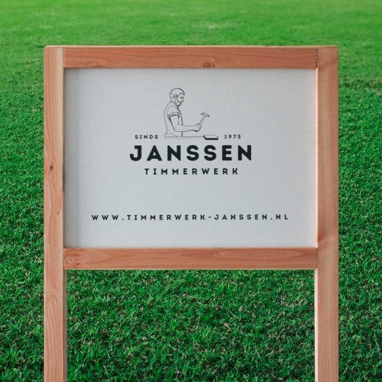 Reclameborden - Binnen & Buiten Gebruik. Op maat personaliseren